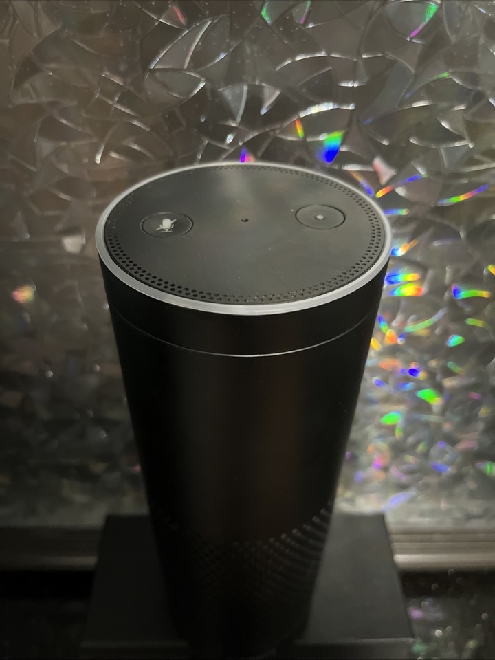 Amazon Echo Black Tower SK705DI 1st Generation Alexa Smart Speaker ...