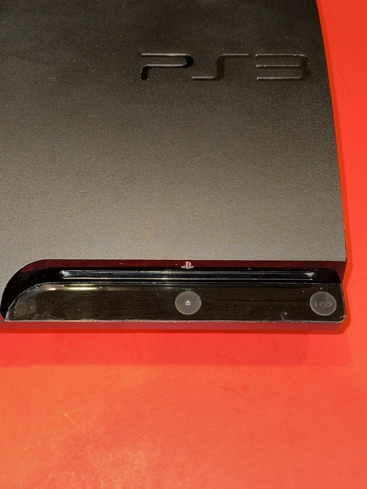Sony PlayStation 3 160GB PS3 Slim CECH-2501A Black Console Only TESTED ...