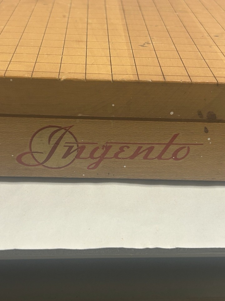 Vintage INGENTO No 5 Paper Cutter Wood w/ Cast Iron Handle Made In USA ...