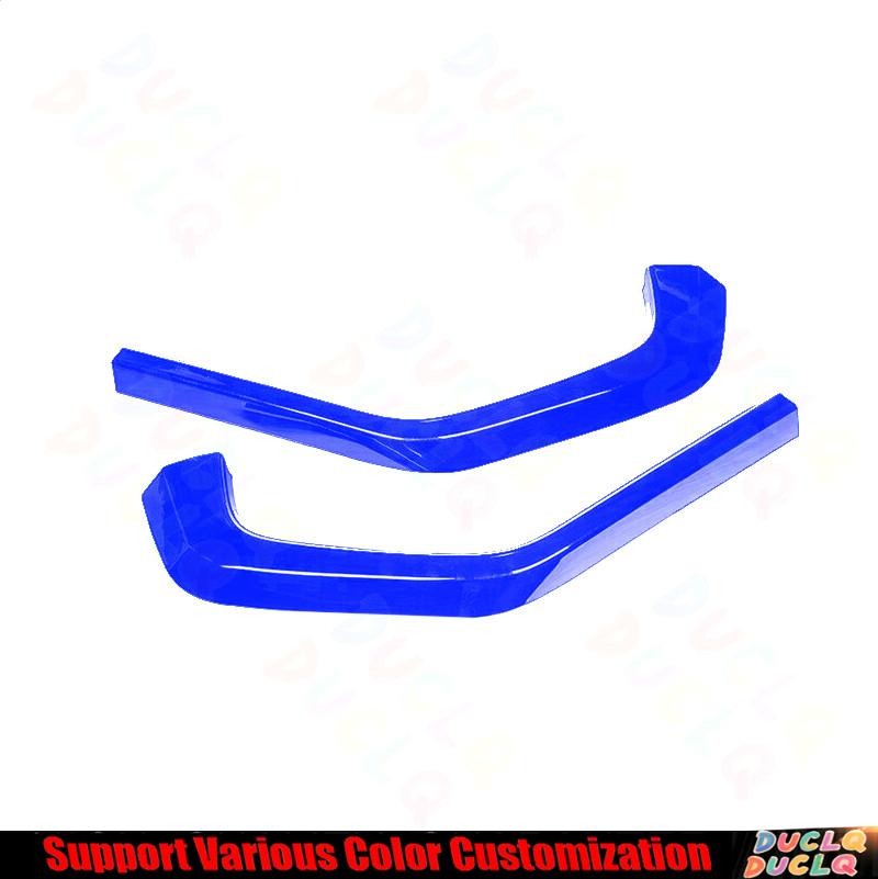 Front Grille Grill Cover Strips Clip Trim For Toyota RAV4 2019-2024 ...