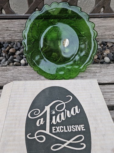 Pretty Tiara Sweet Pear Dark Green 8" Salad Plate | eBay