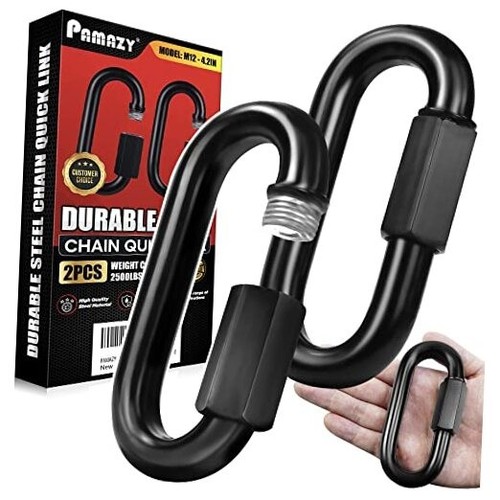 Heavy Duty Chain Quick Links, 2500 LBS Weight Capacity, Durable, Anti ...