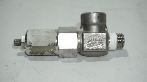 Hoke Adjustable Relief Valve 6548L4Y 3000 PSI | eBay