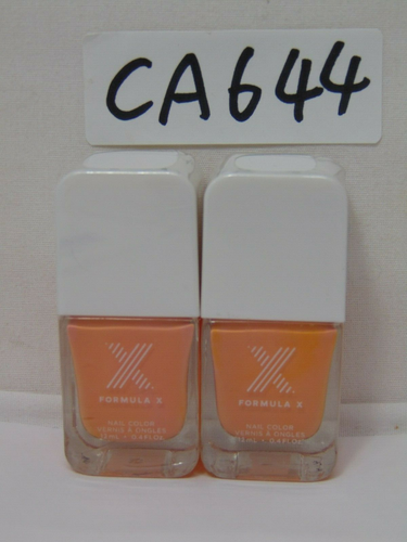 LOT OF 2 SEPHORA FINGER NAIL POLISH FORMULA X NEW SEALED COLOR ...