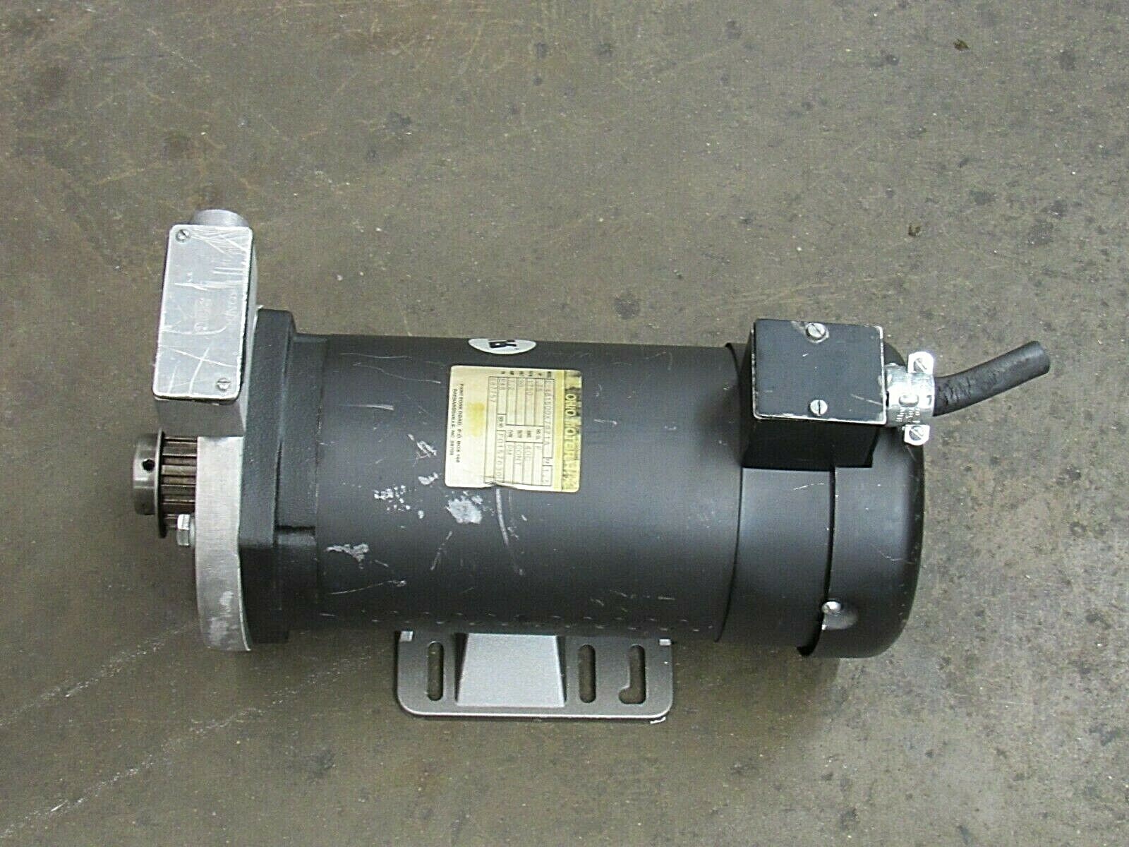 OHIO MOTOR E-481500X7971A .75 HP 1750RPM 90VDC E48 5/8" SHAFT W/ TCF60 ...
