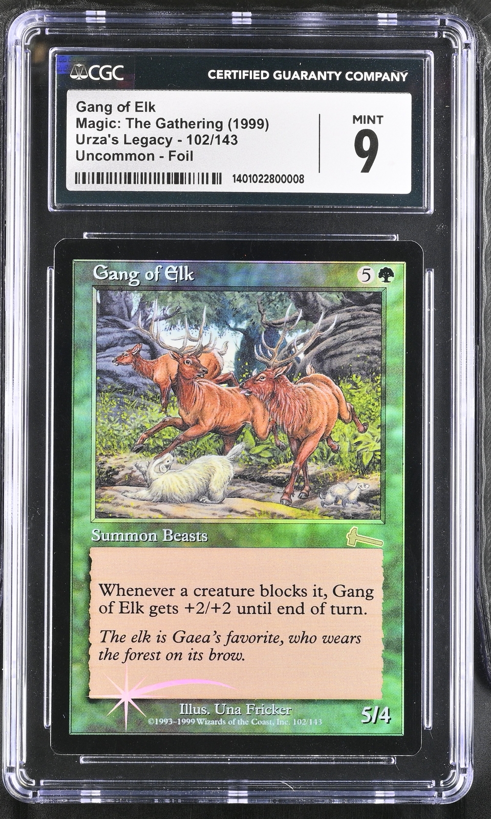 1999 Magic: The Gathering Gang of Elk #102/143 English CGC 9 | eBay