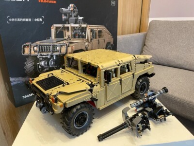 LEGO LIKE CADA Humvee Truck Technic, Model Building Kit, 1:8 Scale 3935 ...