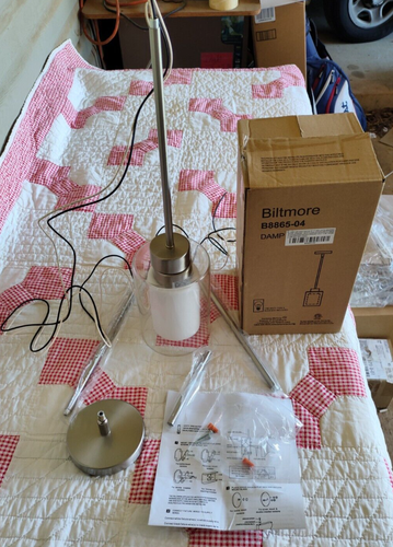 Biltmore B8865-04 Pendant Light adjustable height and angle very well made | eBay