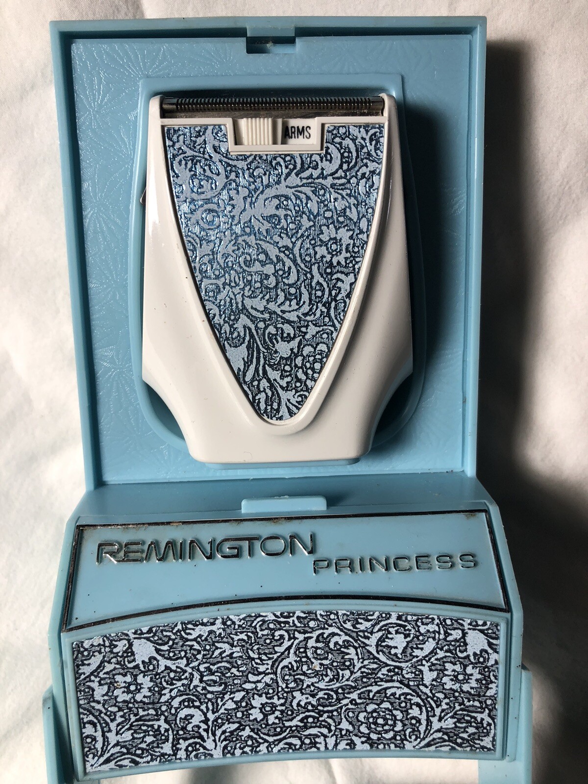 Vintage Remington Princess Electric Shaver Razor Model CL-50 Blue-Works ...
