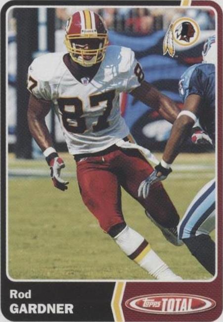 2003 Topps Total Rod Gardner #160 for sale | eBay
