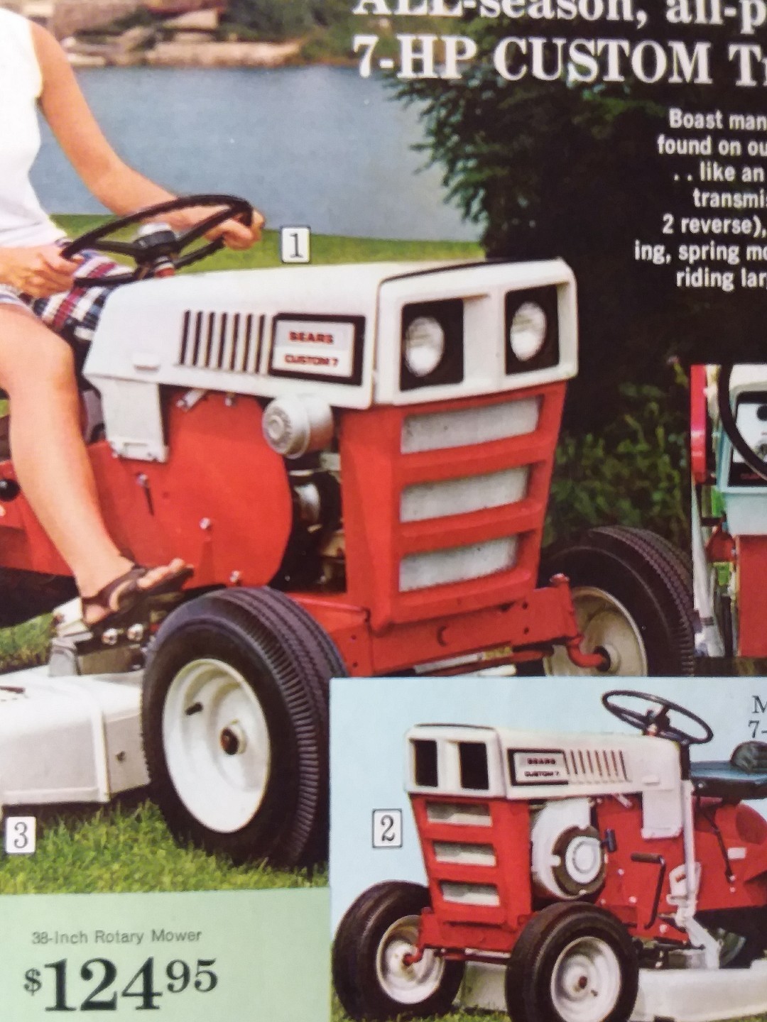 Sears 1970 Suburban Farm Catalog COLOR Riding Custom 7 10XL Garden ...