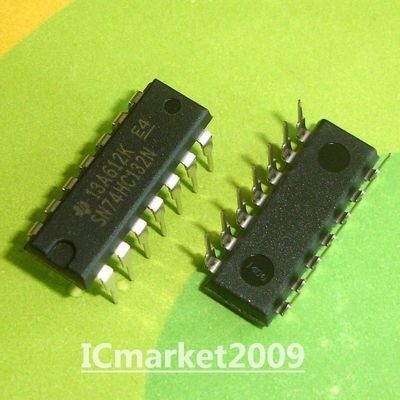 50 PCS SN74HC132N DIP-14 74HC132N 74HC132 Quadruple Positive-NAND Gates ...