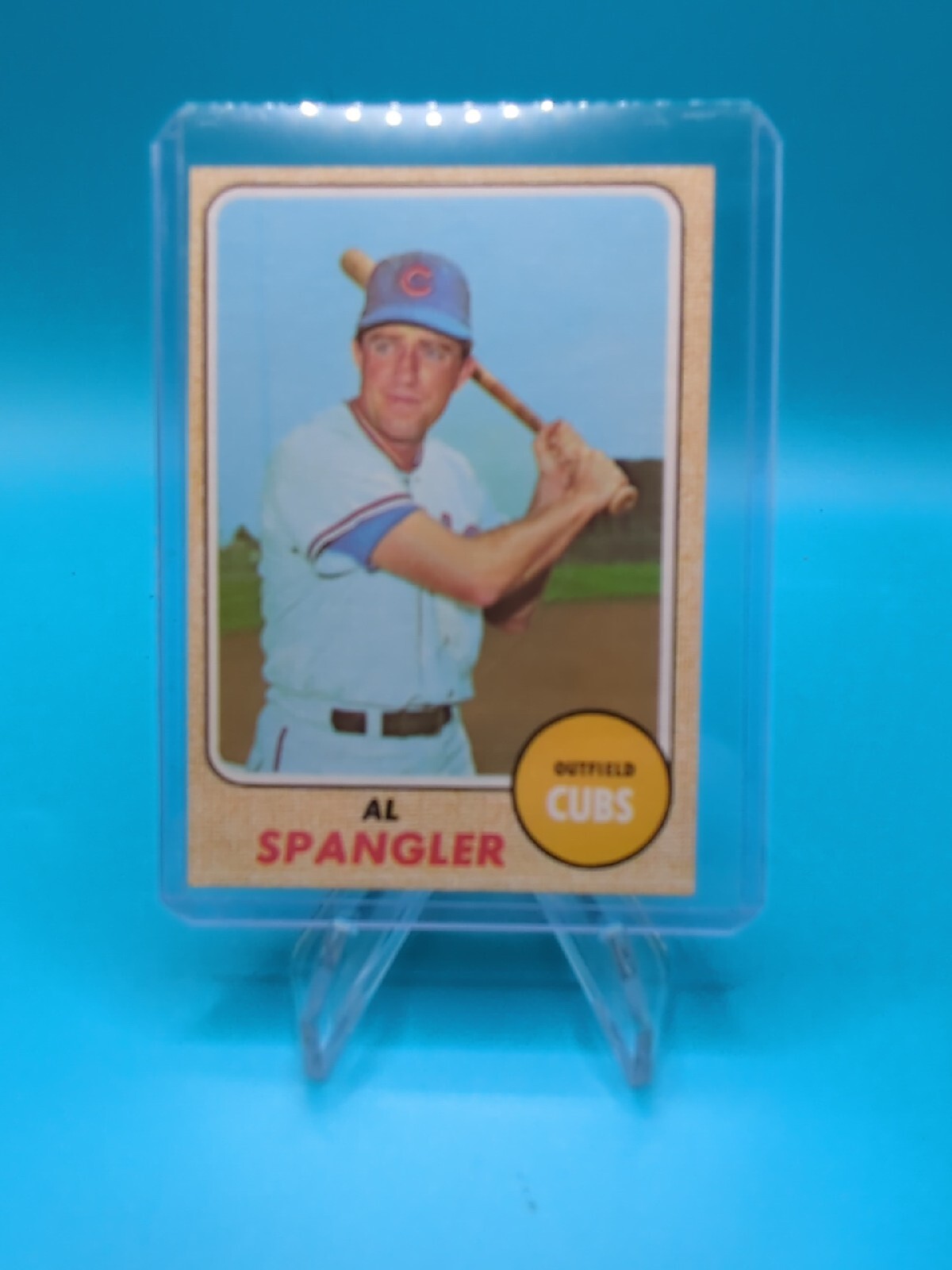 1968 Topps Al Spangler #451 Chicago Cubs | eBay