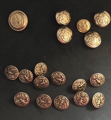 Military-style Buttons Lot | eBay