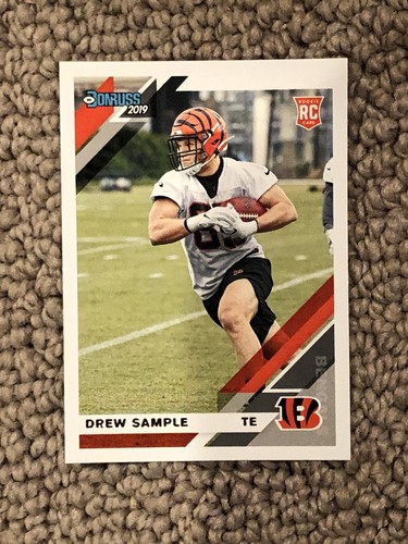 2019 Donruss Football Drew Sample ~ROOKIE CARD~ Cincinnati Bengals (RC ...