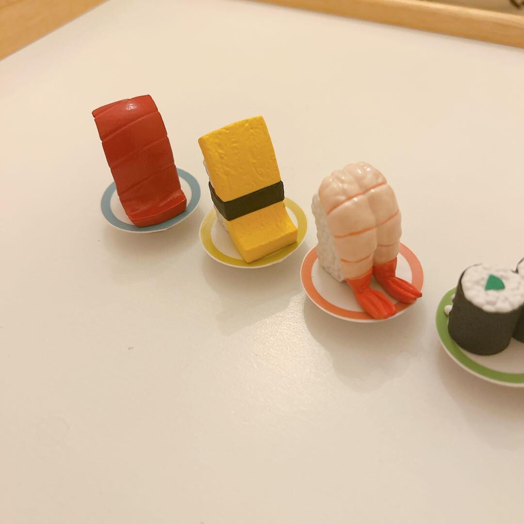 Machiboke Gashapon Figure Capsule Toy Case Of Sushi Complete Set | eBay