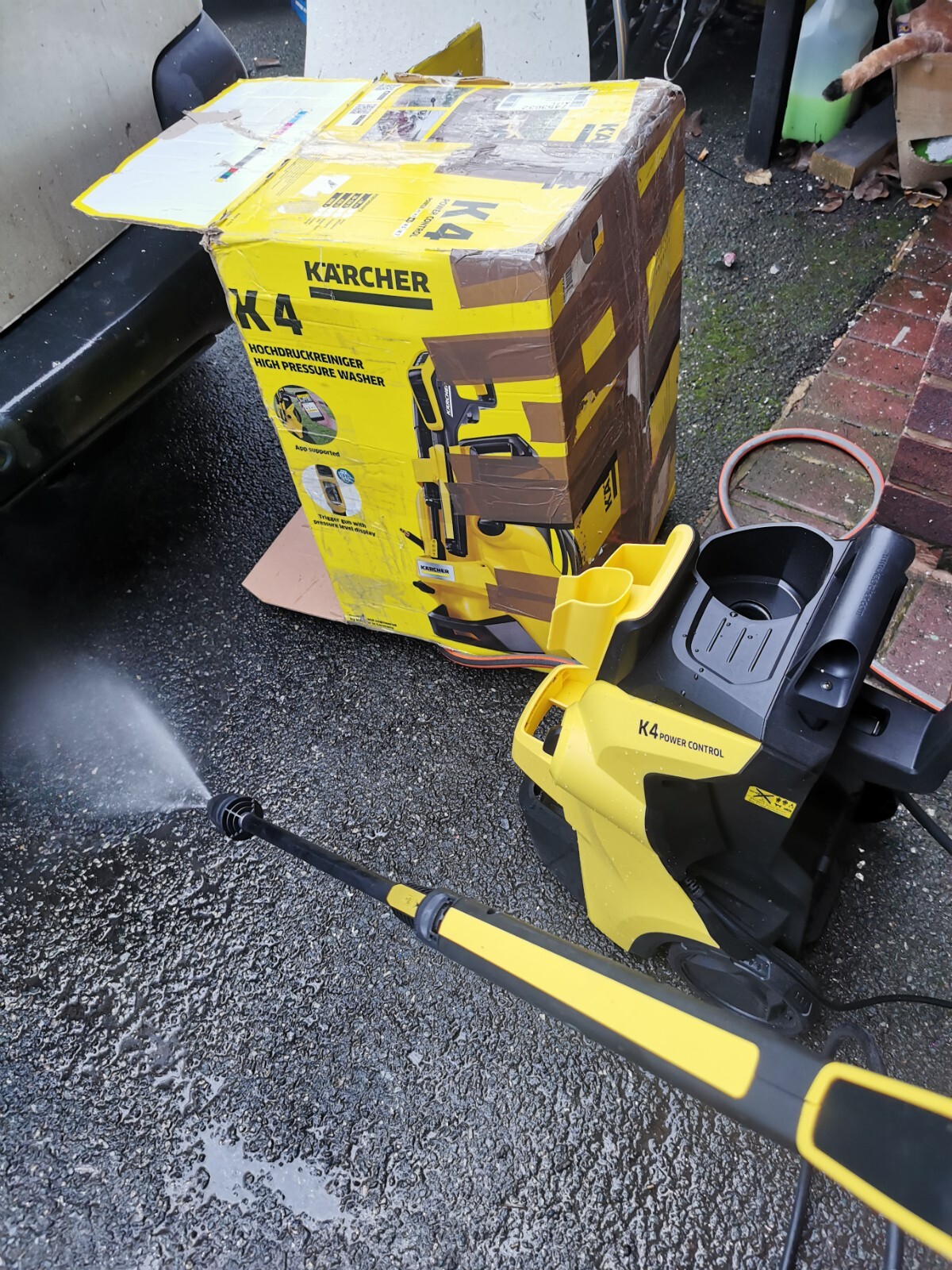 karcher k4 power control 130 bar with attachment or with out | eBay UK