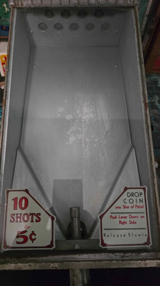 1940's ABT Challenger Arcade Gun Pistol Target Shooting Game Coin Op ...