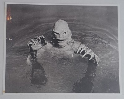 Ben Chapman Autograph 8x10 Photo Creature From The Black Lagoon Actor ...