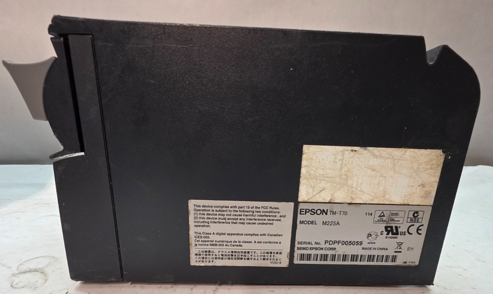 Epson TM-T70 POS Thermal Receipt Printer M225A (No Power Adapter) | eBay