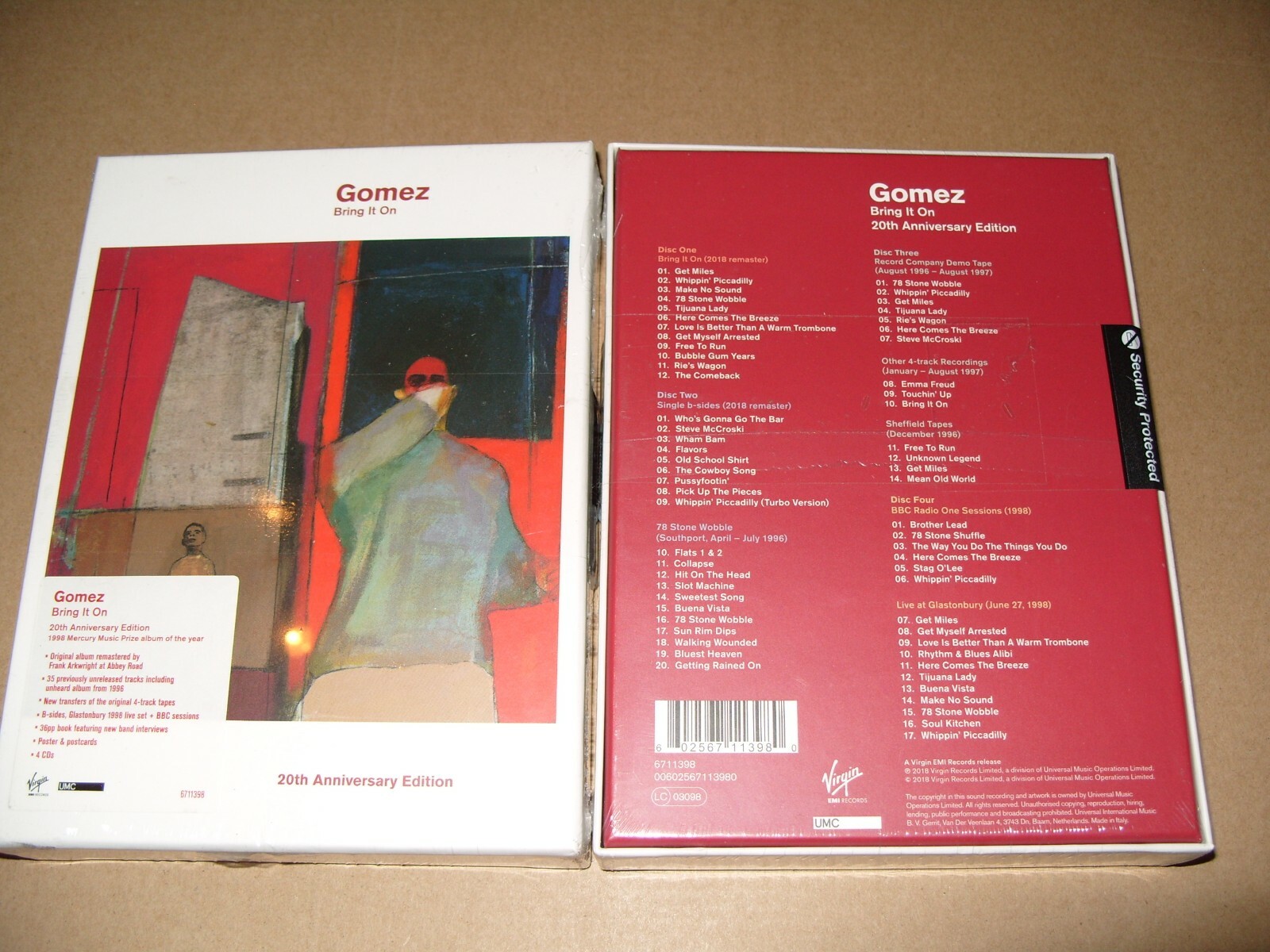 Bring It On [20th Anniversary Super Deluxe Edition] by Gomez (CD, 2018 ...