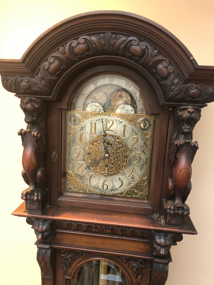 1913 Elliott of London Tall Case Grandfather Clock #65 | eBay