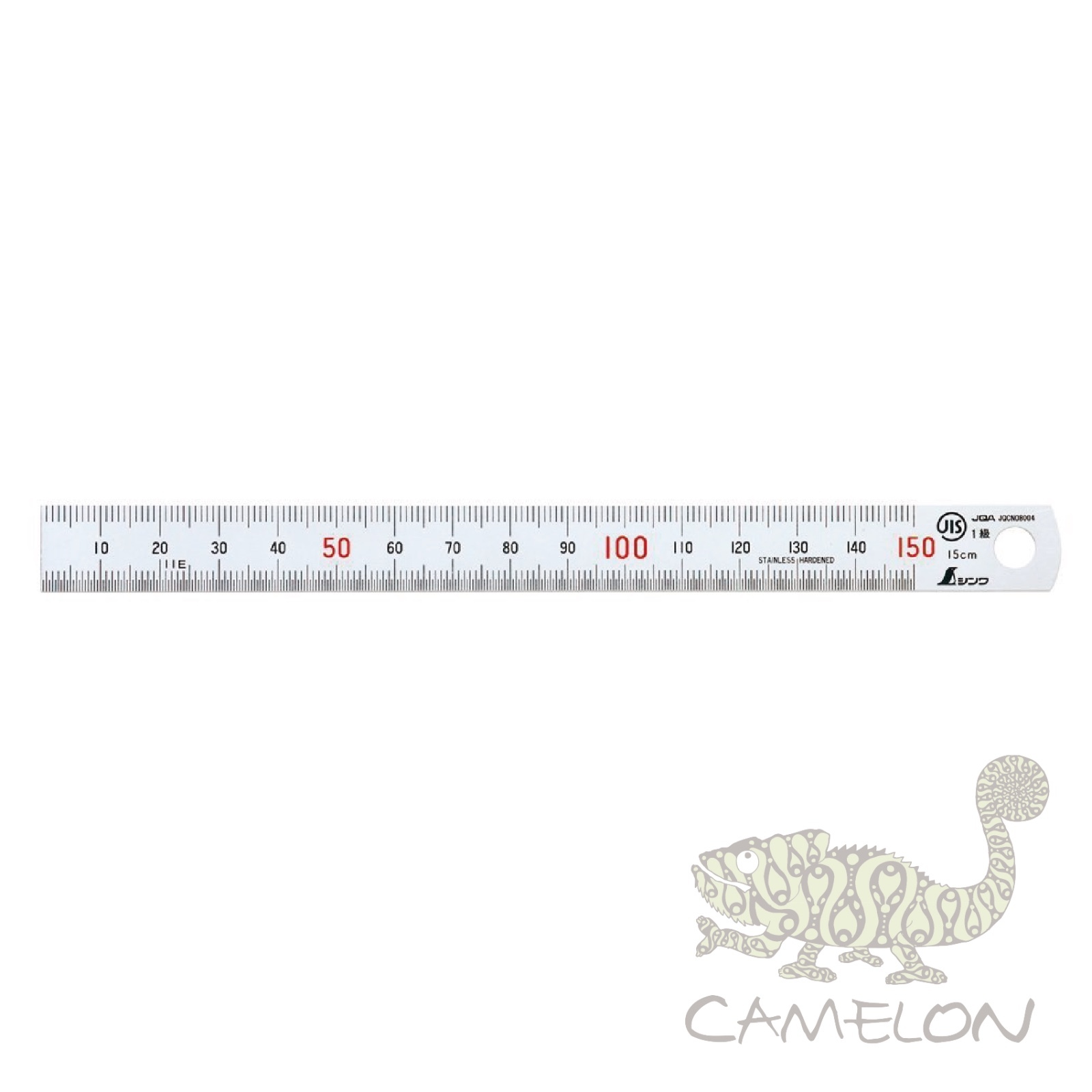 SHINWA STAINLESS STEEL STRAIGHT RULER MEASURING DOUBLE SIDE SCALE 150MM ...