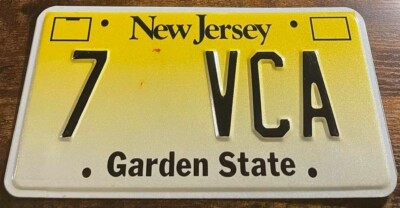7 VCA New Jersey Vanity License Plate Vanity Animal Hospital ...