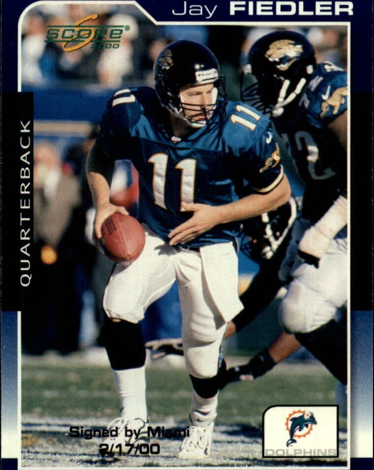 2000 Score #105 Jay Fiedler | eBay