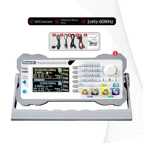 Dual Channel Arbitrary Waveform Programmable Signal Source Frequency ...