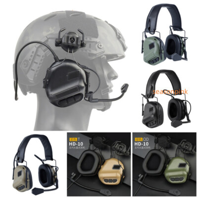 Tactical Shooting Headset Ear Protection Sound Pickup Noise Reduction ...