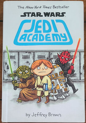 Star Wars JEDI ACADEMY by Jeffrey Brown (Hardcover 2013) Jedi Academy ...
