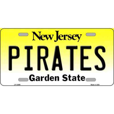 Pirates Novelty Metal License Plate Tag LP-12898 | eBay