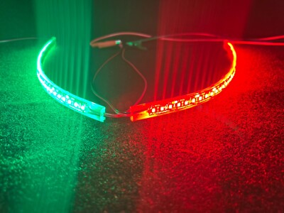 BOAT LED BOW LIGHTING RED & GREEN NAVIGATION LIGHT MARINE LED BASS BOAT ...