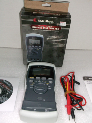 Radio Shack Digital Multimeter, 46 Range w/ PC Interface | eBay