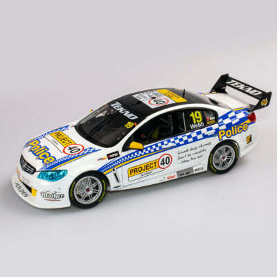 1:18 Apex Replicas Jonathan Webb 2013 VF Commodore Police Livery ...