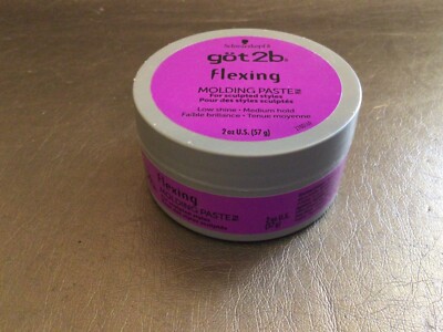 Got2b Flexing Molding Paste Low Shine Medium Hold Sculpted Styles 2 oz ...