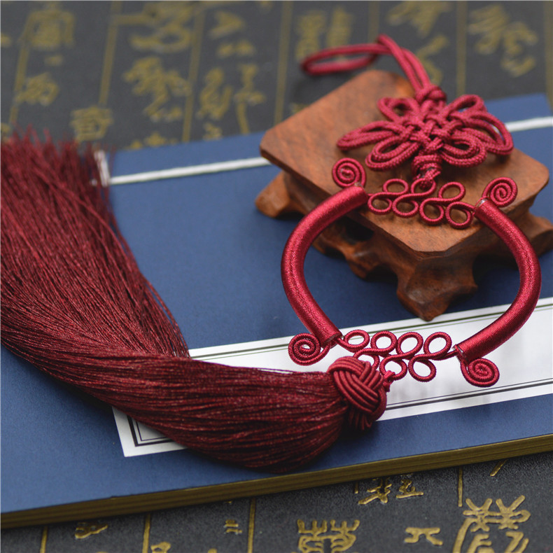Handwork Chinese Knot Tassel Pendant Craft Gift Home Decoration Car ...