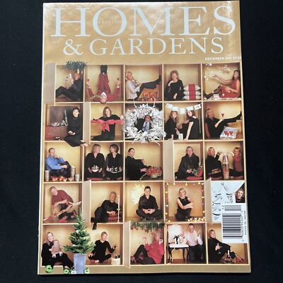 Home & Gardens UK Magazine December 2001/ Decorating, Gardens ...
