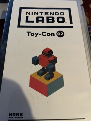 GAME ONLY - Nintendo Labo: Toy-Con 2 Robot Kit (Nintendo Switch, 2018 ...