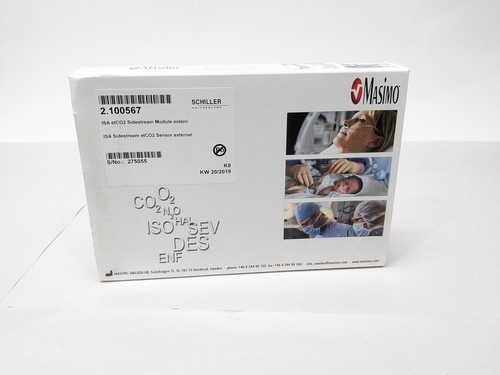 Schiller 2.100567 Masimo ISA™ CO₂ Side Stream Analyzer, Capnography ...