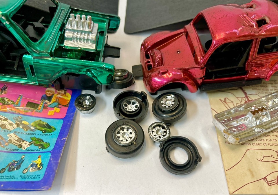 1972 Ultra Chrome Kenner SSP Smash Up Derby Set Pink VW Bug Rare | eBay