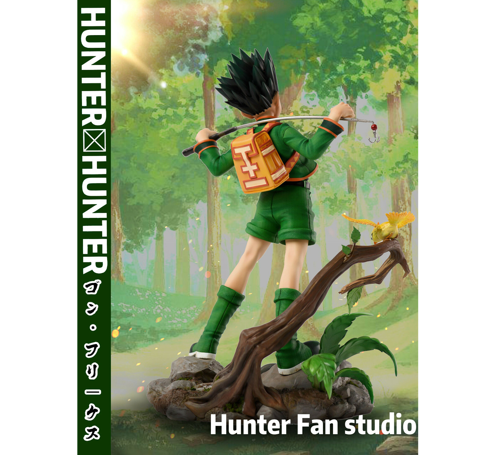 HUNTER FAN STUDIO Hunter x Hunter GON·FREECSS 1/6 H30CM(12inch) GK ...