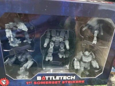 Battletech Mercenaries Kickstarter 1st Somerset Strikers Box Set Inner ...