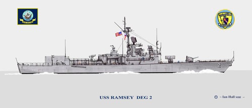 USS Ramsey DEG-2 US Navy | eBay