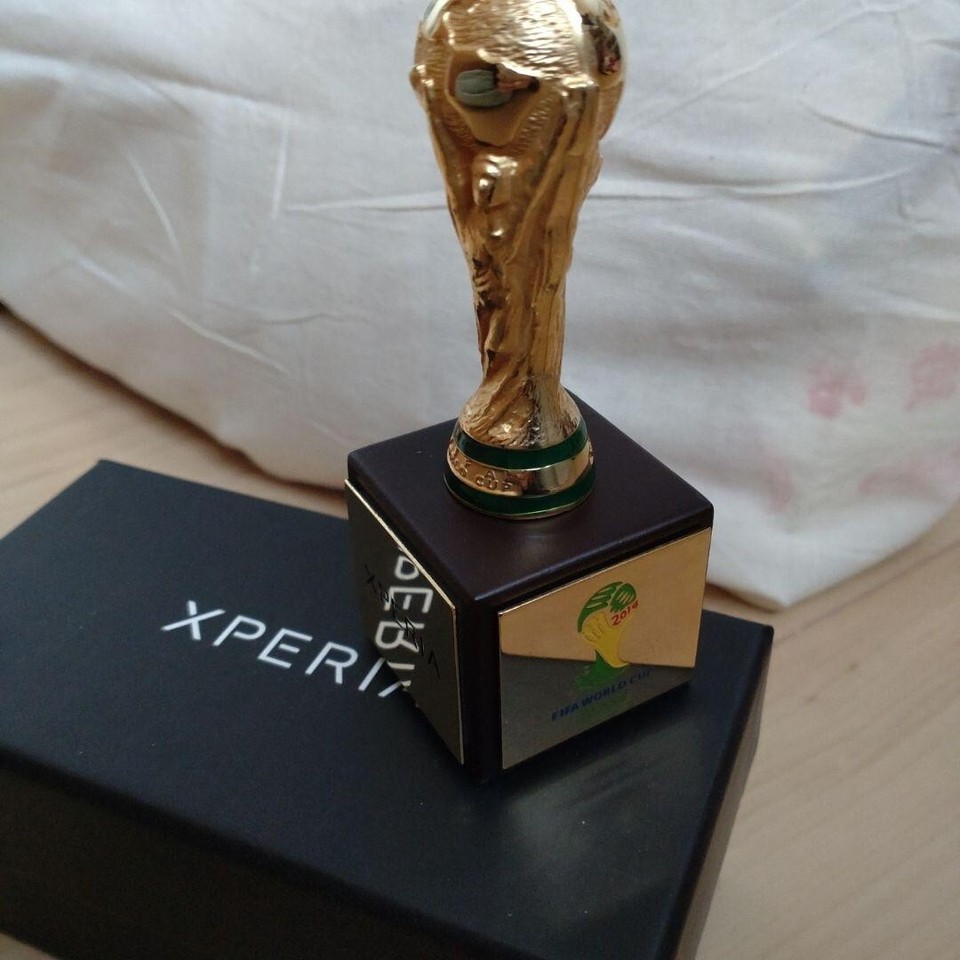 2014 FIFA x Sony World Cup Brazil Tournament Xperia Miniature Trophy | eBay