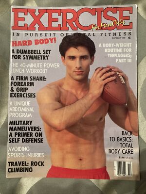 Exercise For Men Only October 1989 Muscle Bruce Brown Fitness Jeff ...