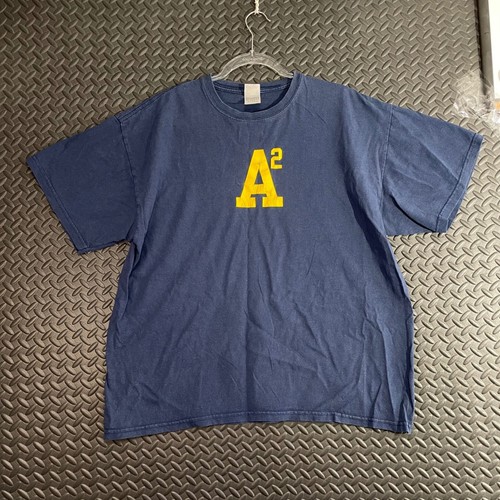 Vintage Michigan Den Michigan Wolverines Men's XL Ann Arbor A2 Navy ...