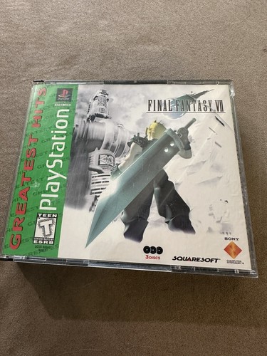 Final Fantasy VII (PlayStation 1, 1997) PS1 Complete 711719416326 | eBay