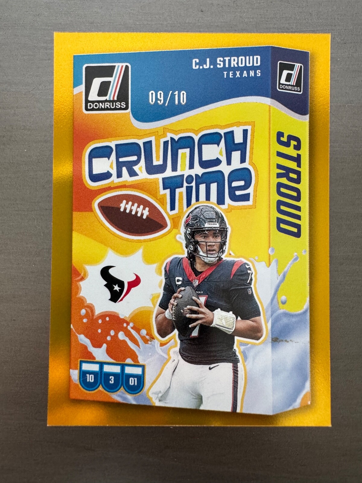 2024 Donruss - Crunch Time C.J. Stroud #CT-CST Gold /10 | eBay